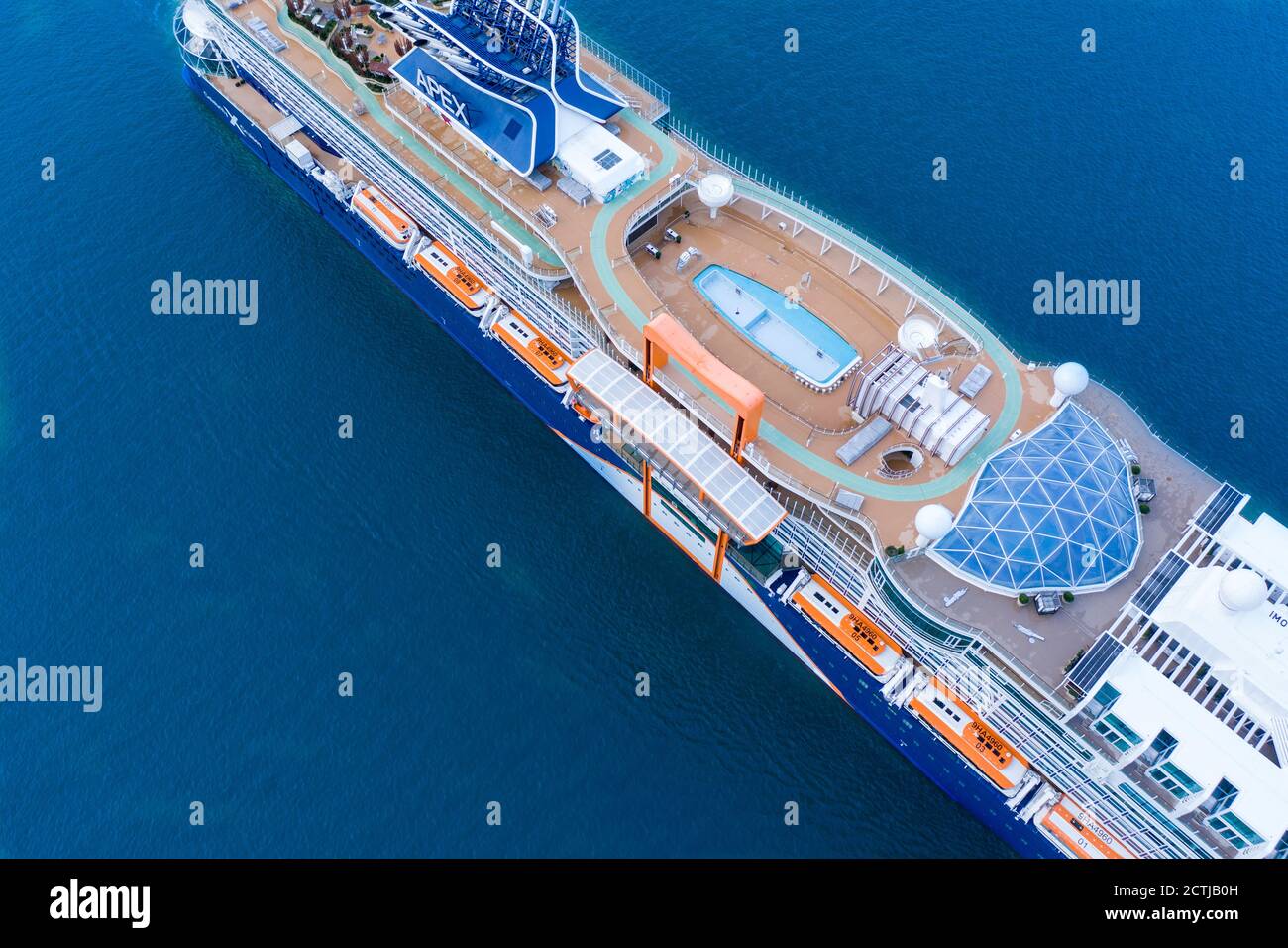 Celebrity Apex, makes it's first ever departure from Southampton ...