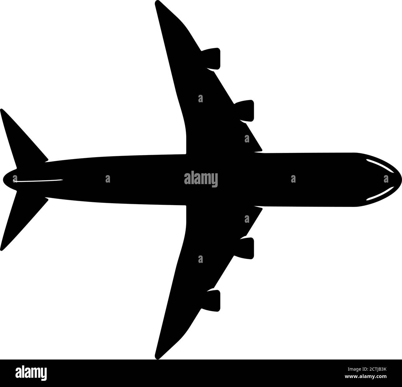 Plane icon Black and White Stock Photos & Images - Alamy
