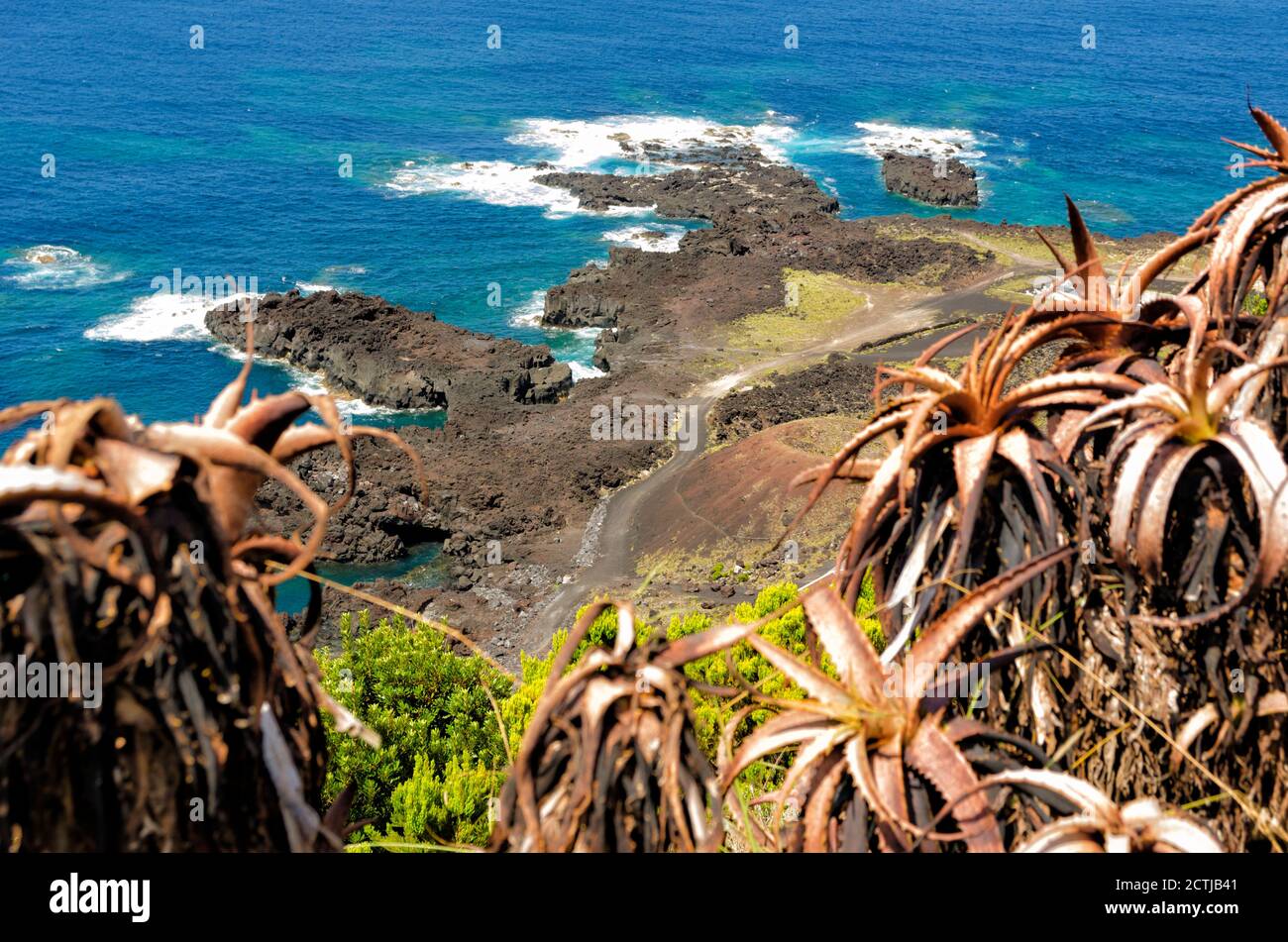 PONTA DA FERRARIA-SAO MIGUEL Stock Photo - Alamy