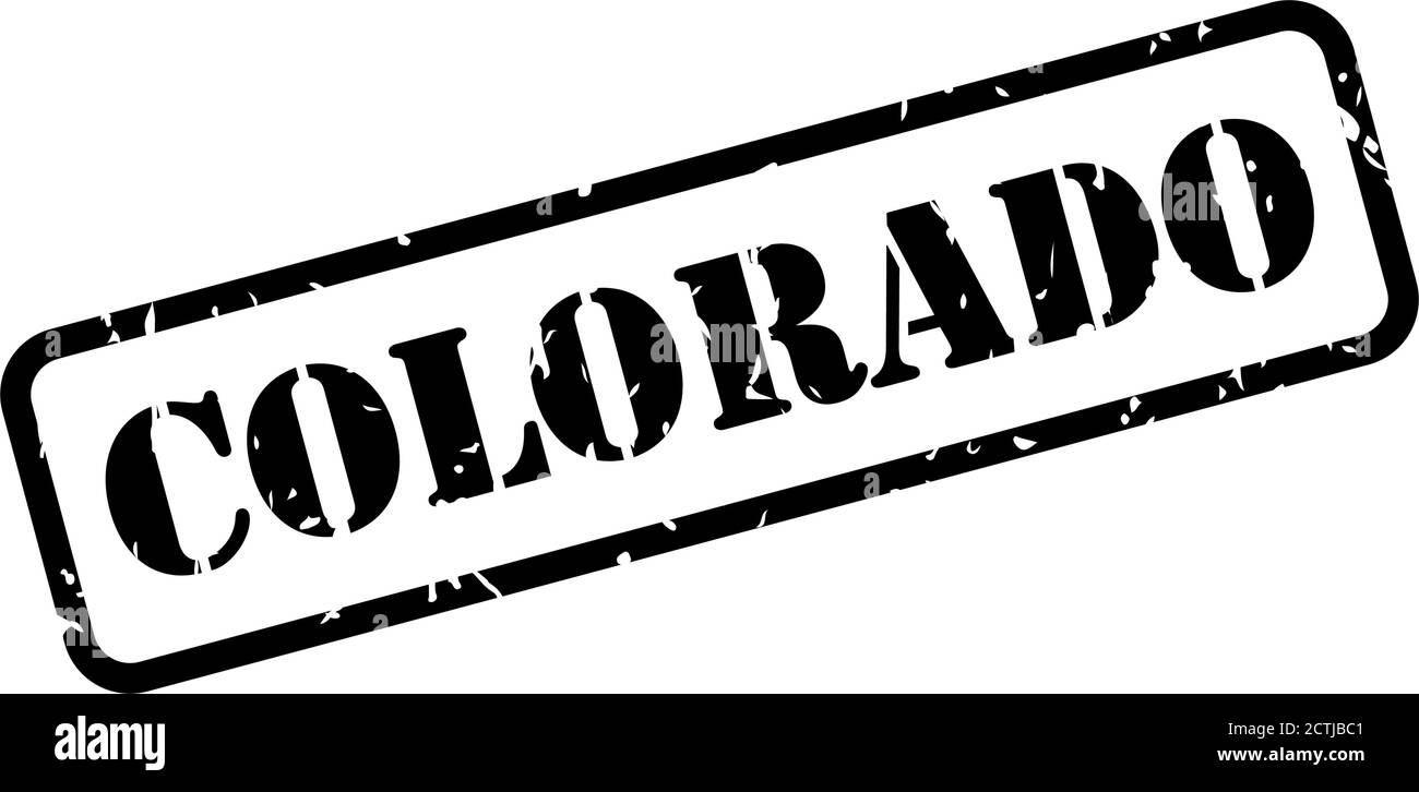 Colorado stamp hi-res stock photography and images - Alamy
