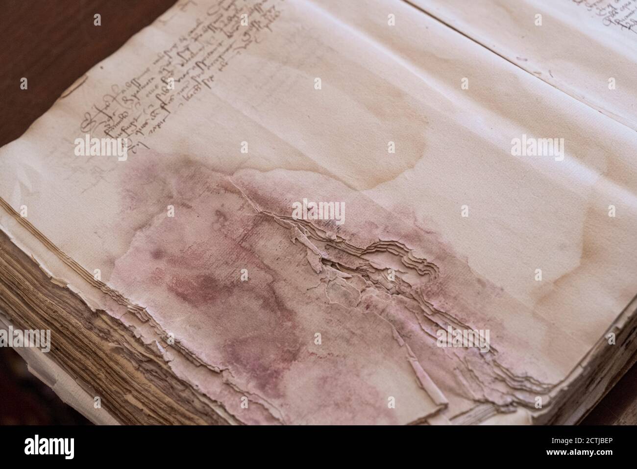 18th century manuscript paper hi-res stock photography and images - Alamy