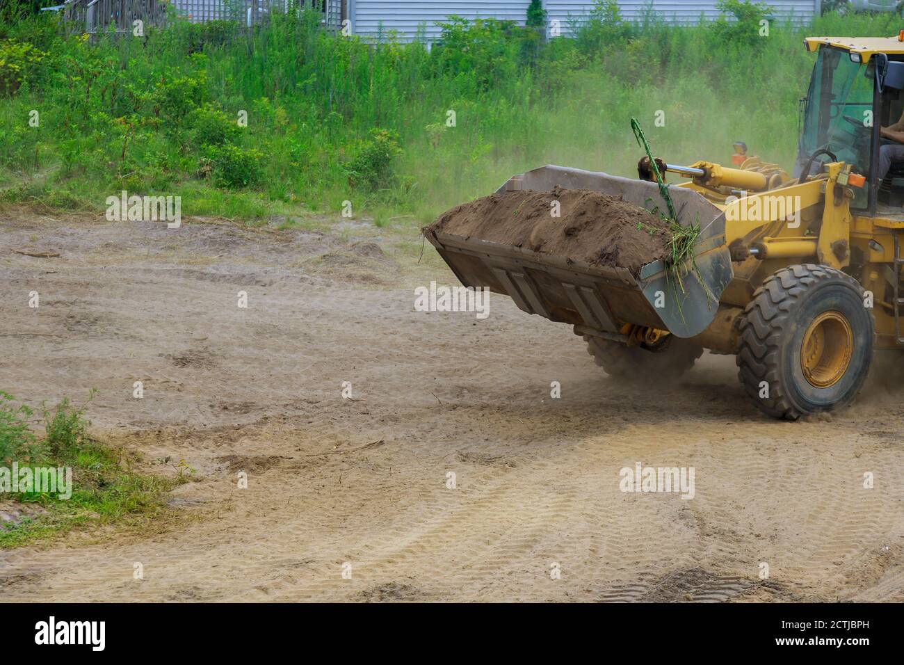 Earthmoving equipment in process hi-res stock photography and images ...
