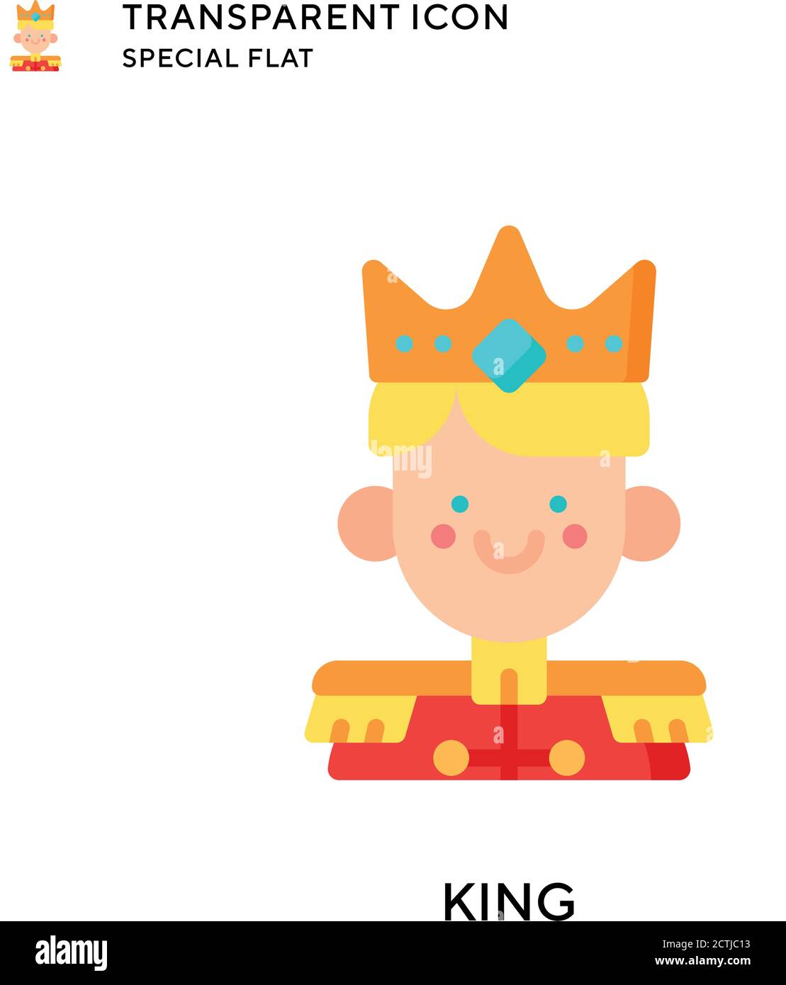 African king crown Cut Out Stock Images & Pictures - Alamy