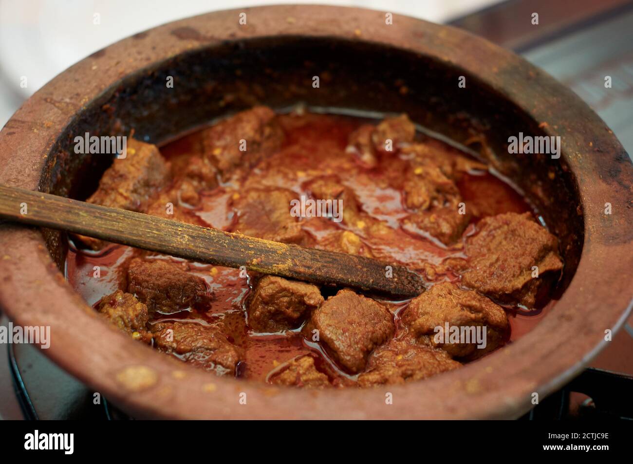 Spicy Beef curry, Traditional Indonesian Food Stock Photo - Alamy