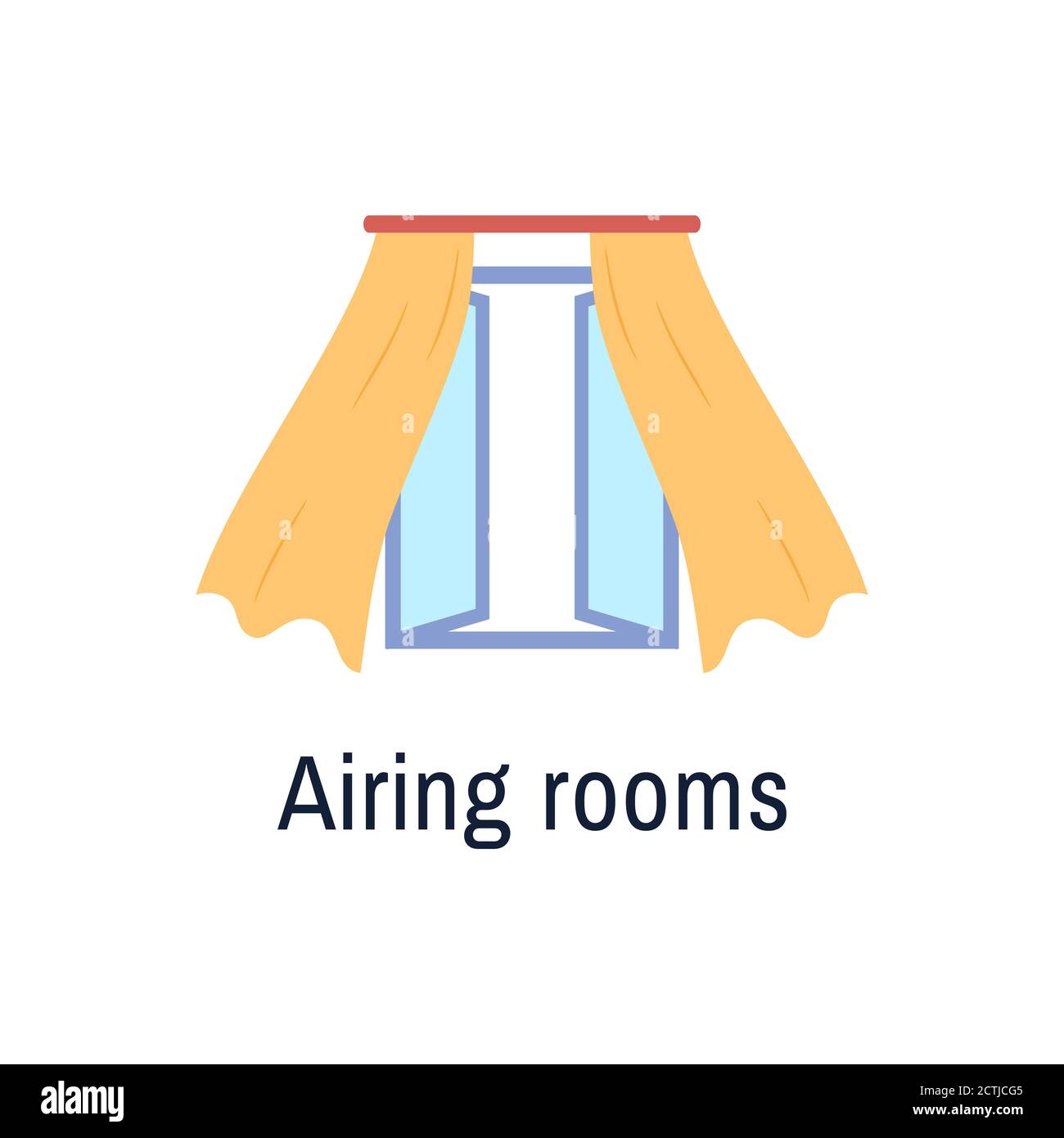 Open sign on window Stock Vector Images - Alamy