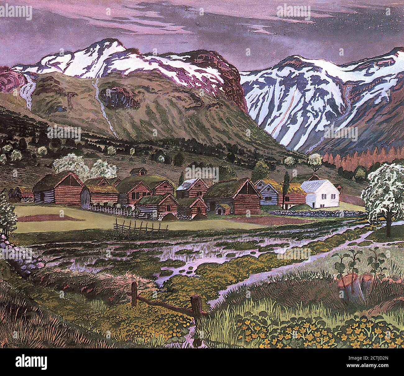 Nikolai astrup art hi-res stock photography and images - Alamy