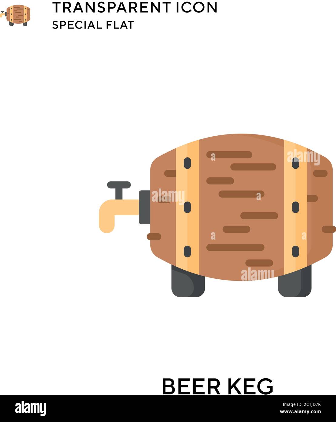 Aluminium barrel Stock Vector Images - Alamy