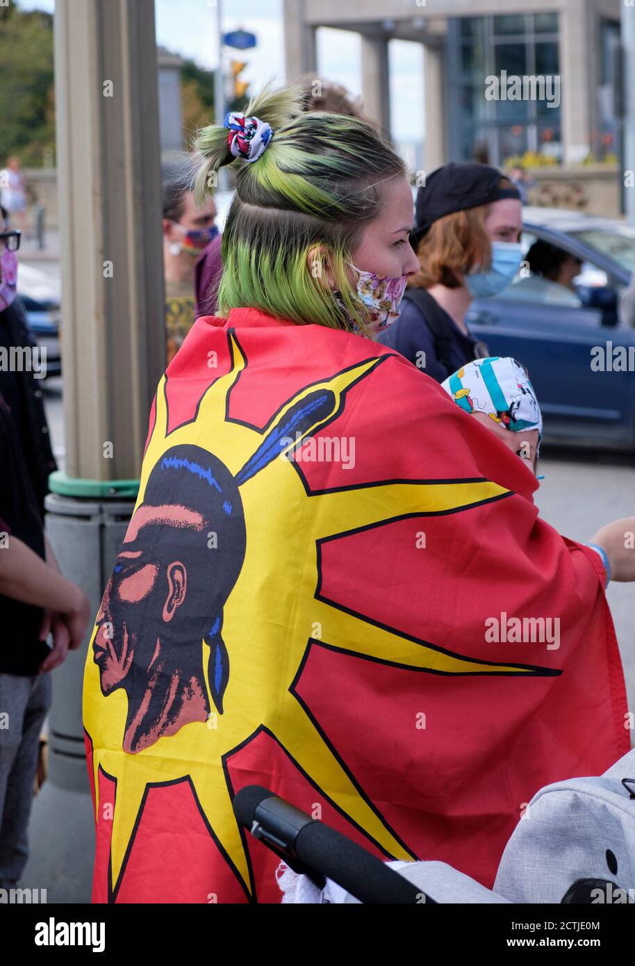 First nations flags hi-res stock photography and images - Alamy