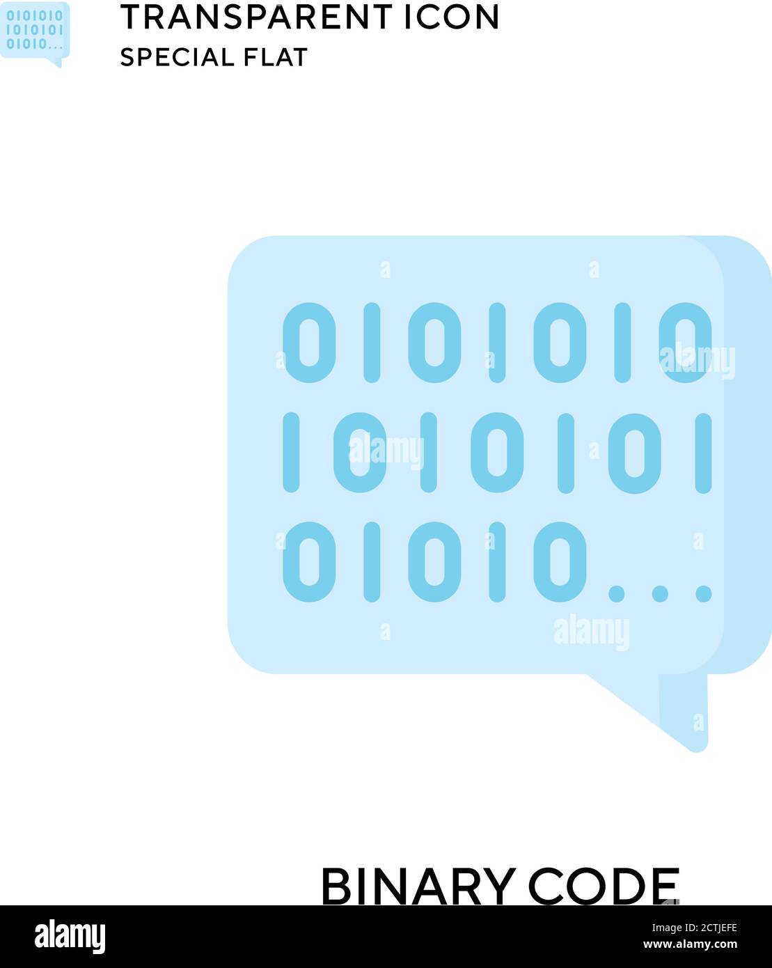 Hacker blue matrix binary Cut Out Stock Images & Pictures - Alamy