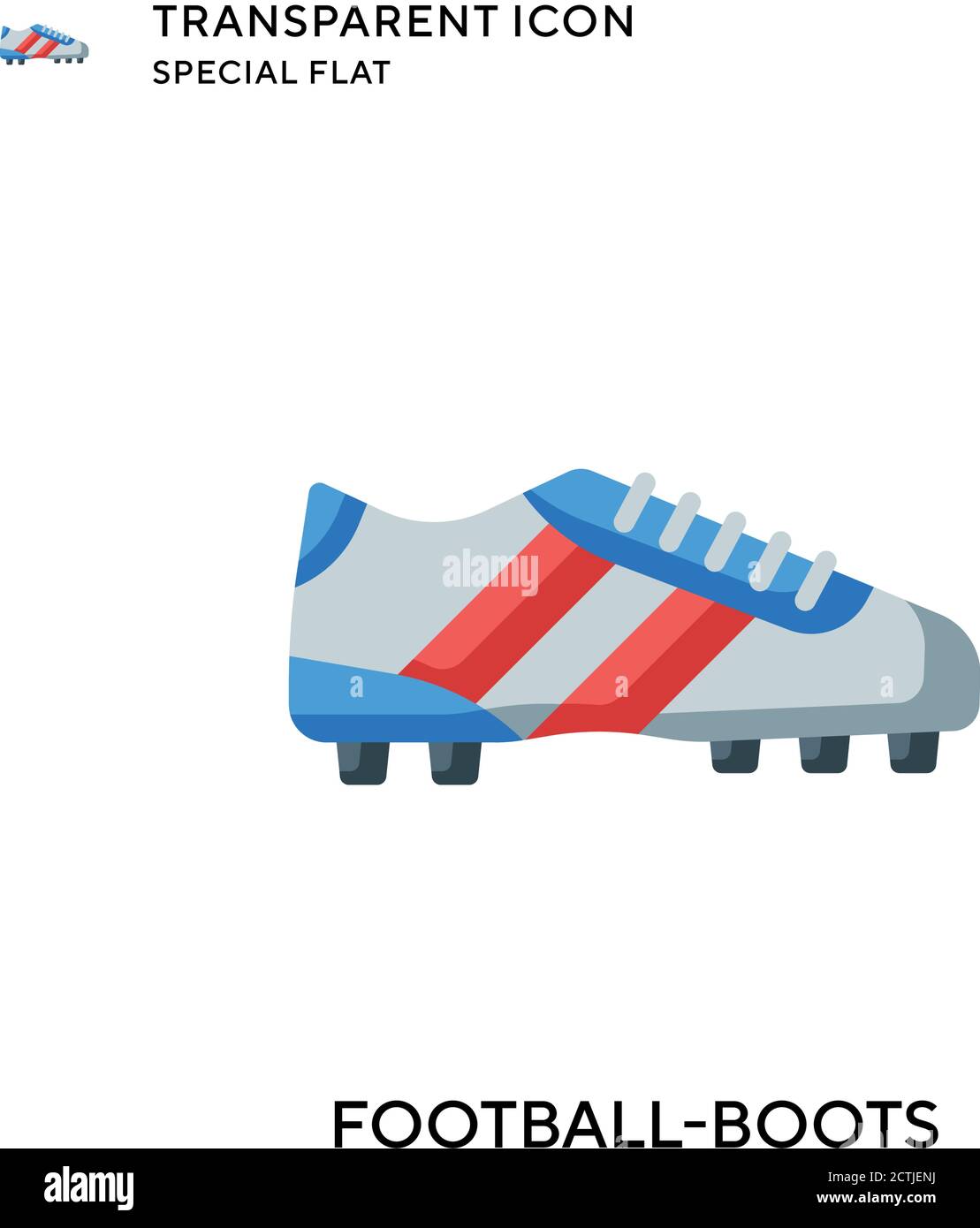 Football boots hanging Stock Vector Images - Alamy