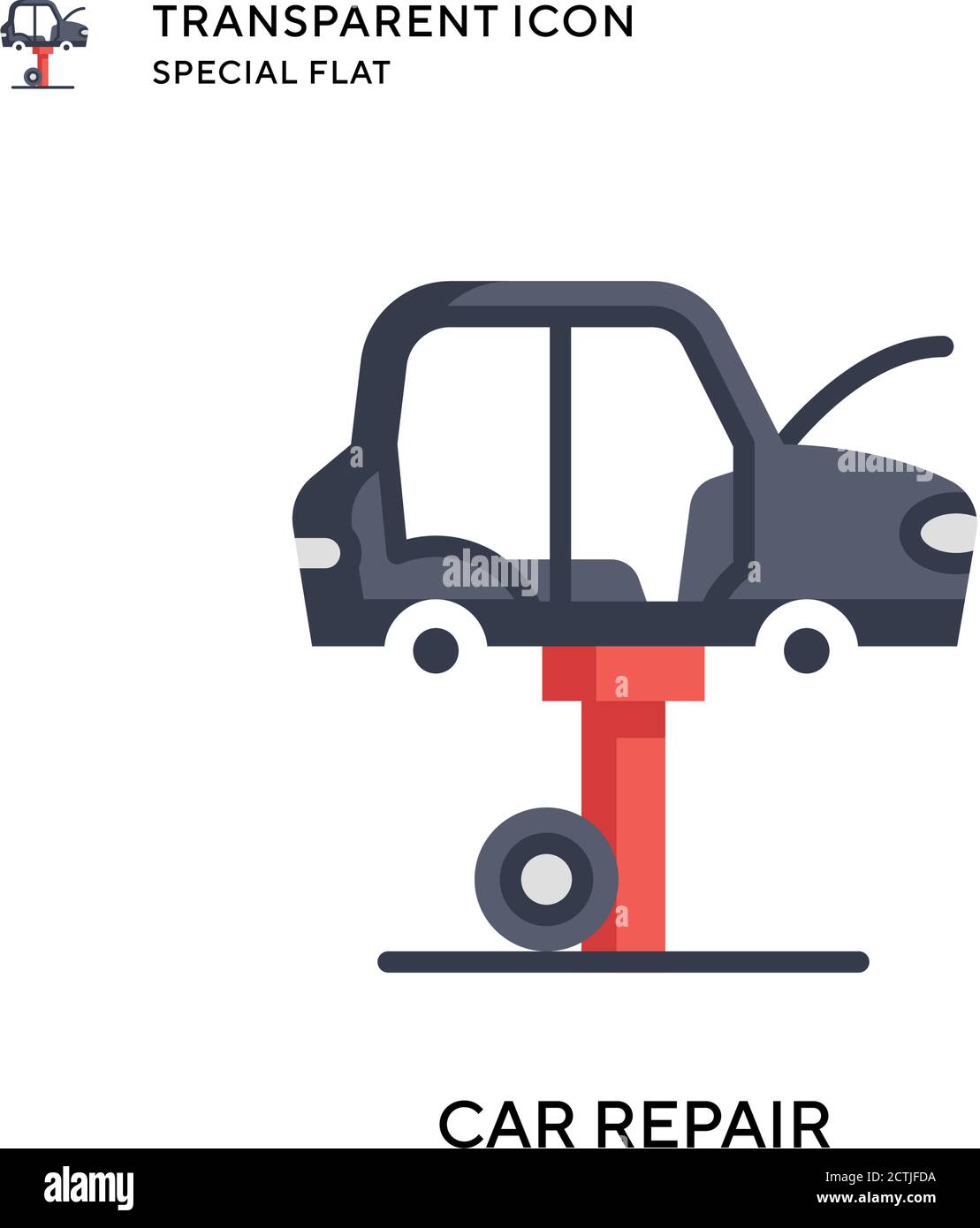 Auto body repair icon vector vectors hi-res stock photography and ...