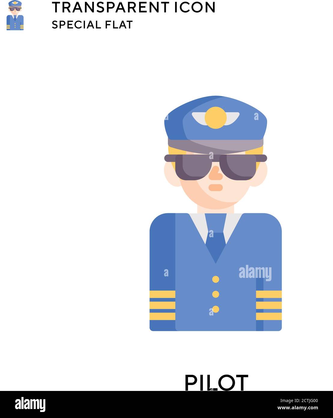 Female pilot cockpit Stock Vector Images - Alamy