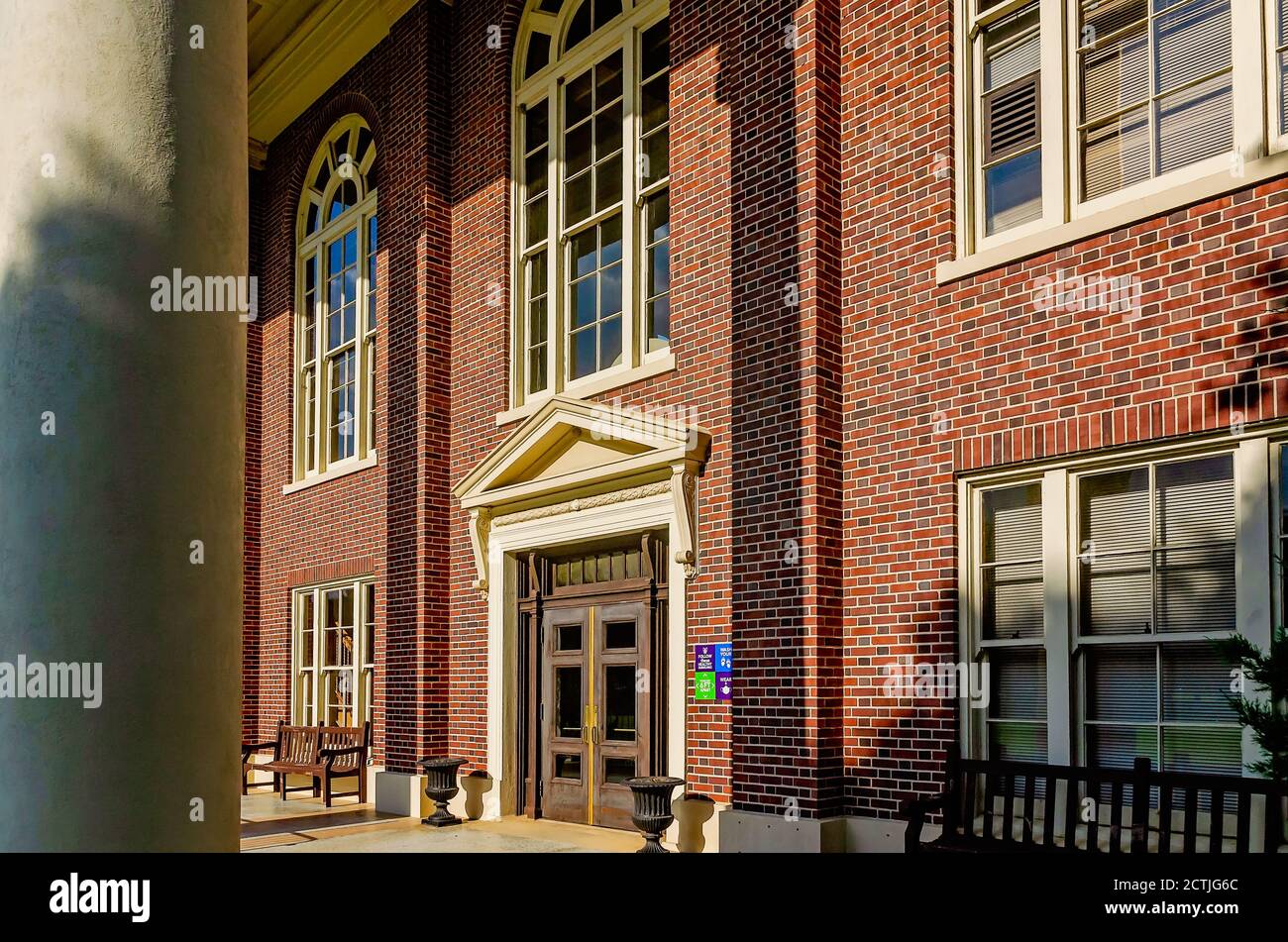 Thomas Byrne Memorial Hall is pictured at Spring Hill College, Aug. 22 ...