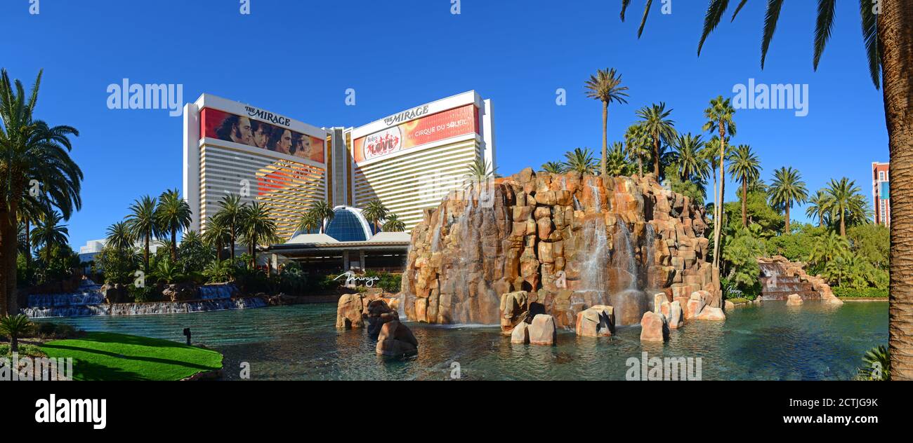 The Mirage Resort and Casino on Las Vegas Strip in Las Vegas, Nevada NV ...