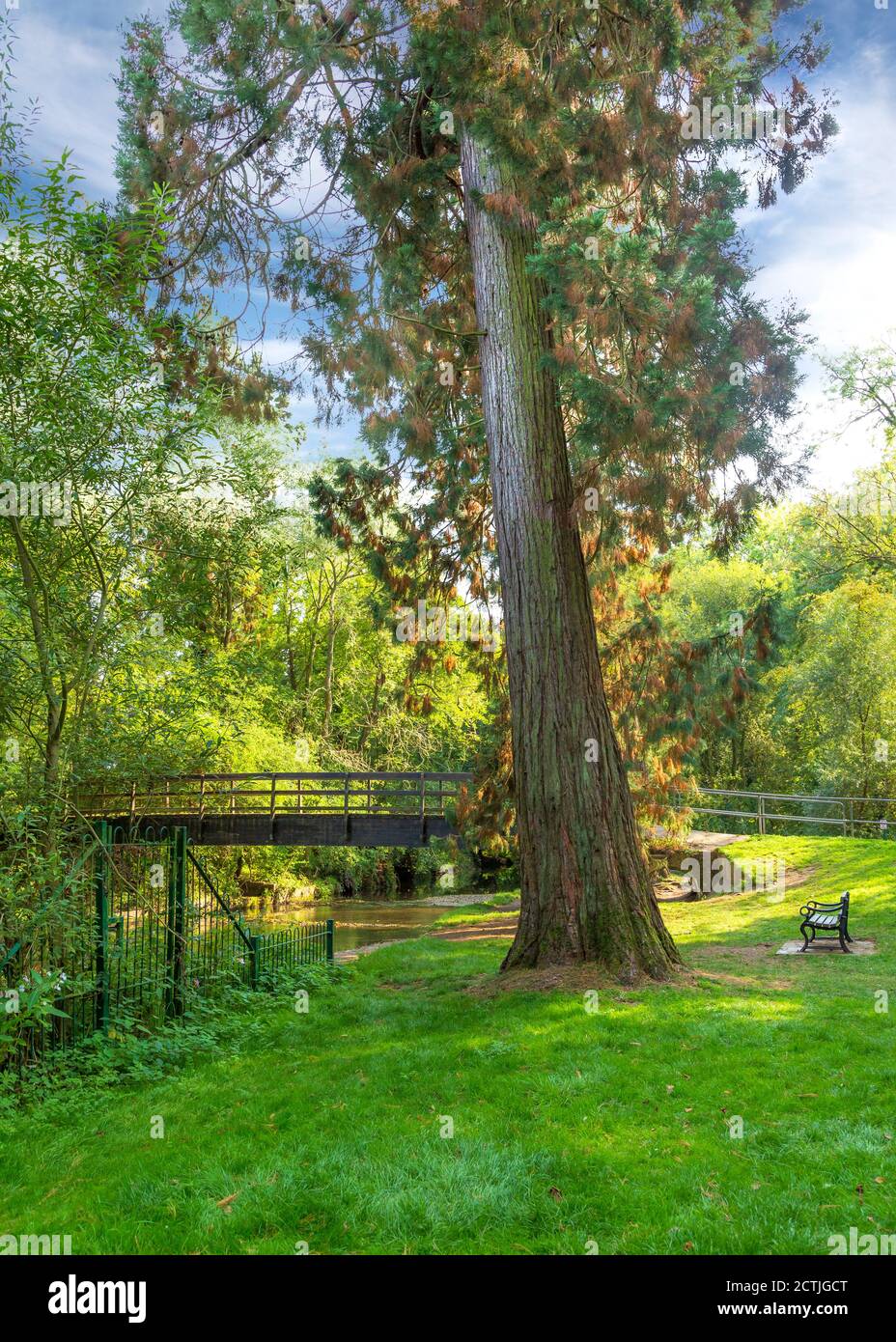Beautiful Brueton Park in Solihull, West Midlands, England Stock Photo ...