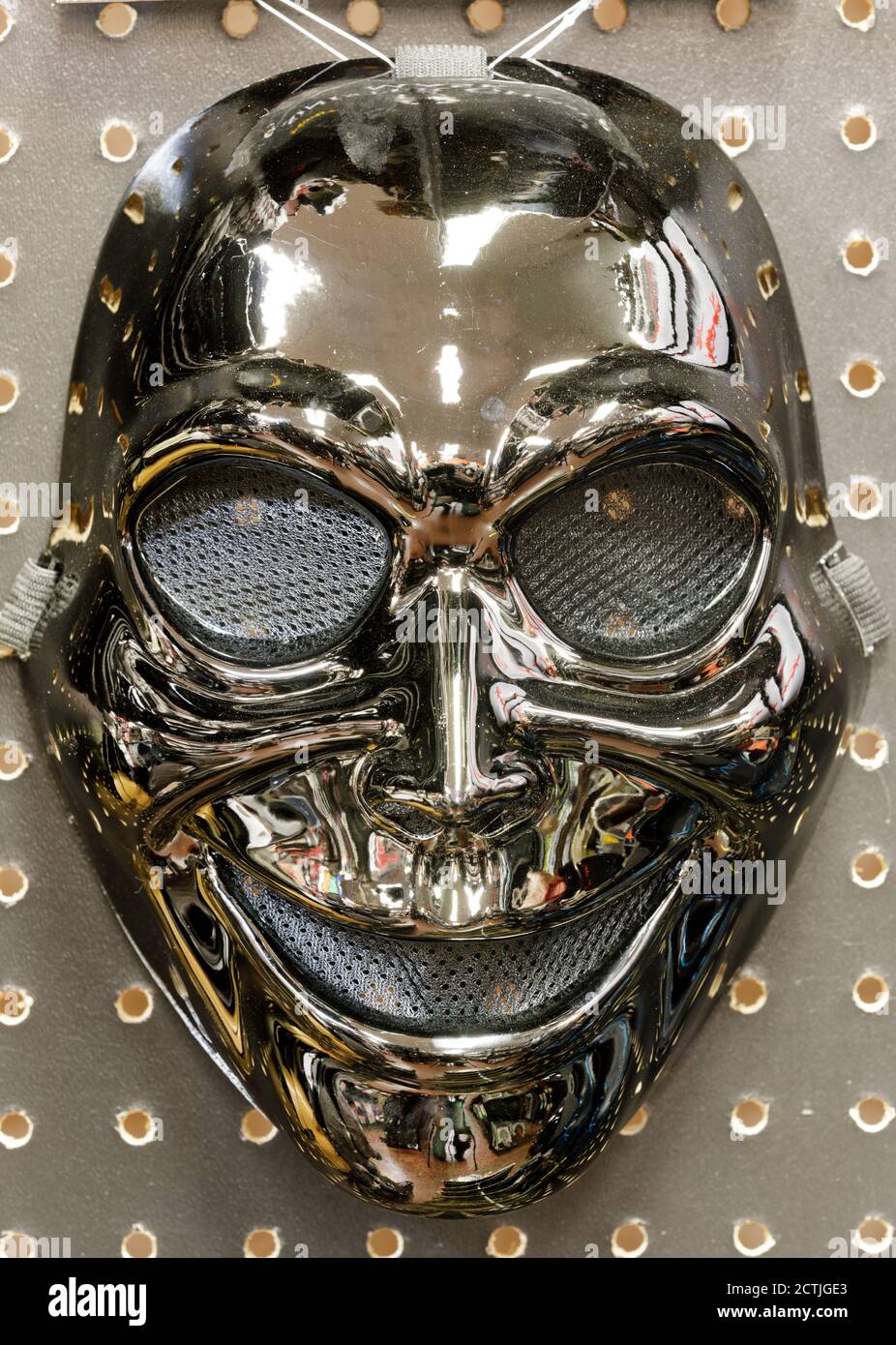 Chrome Human Skull High Resolution Stock Photography and Images - Alamy
