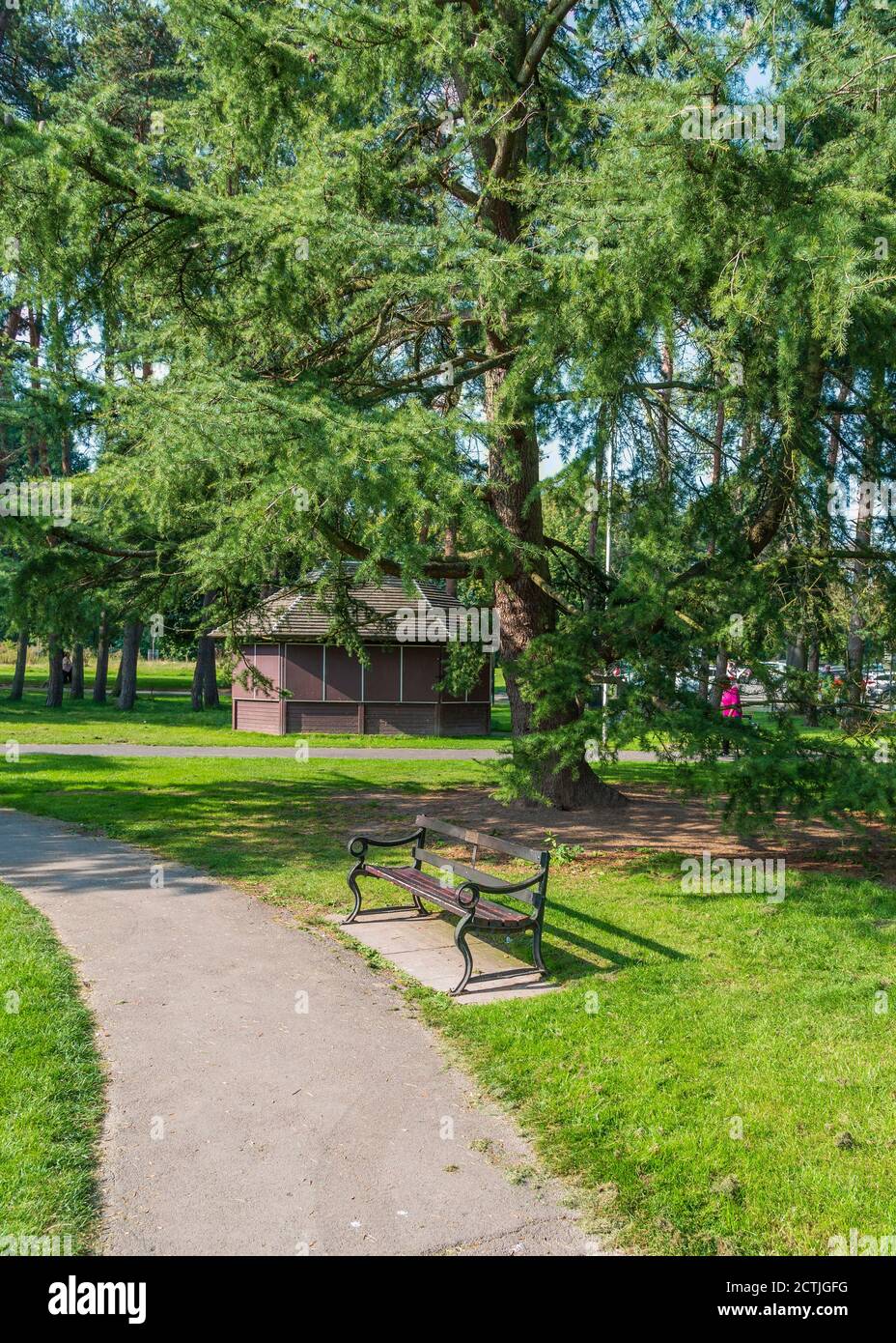 Beautiful Brueton Park in Solihull, West Midlands, England Stock Photo ...