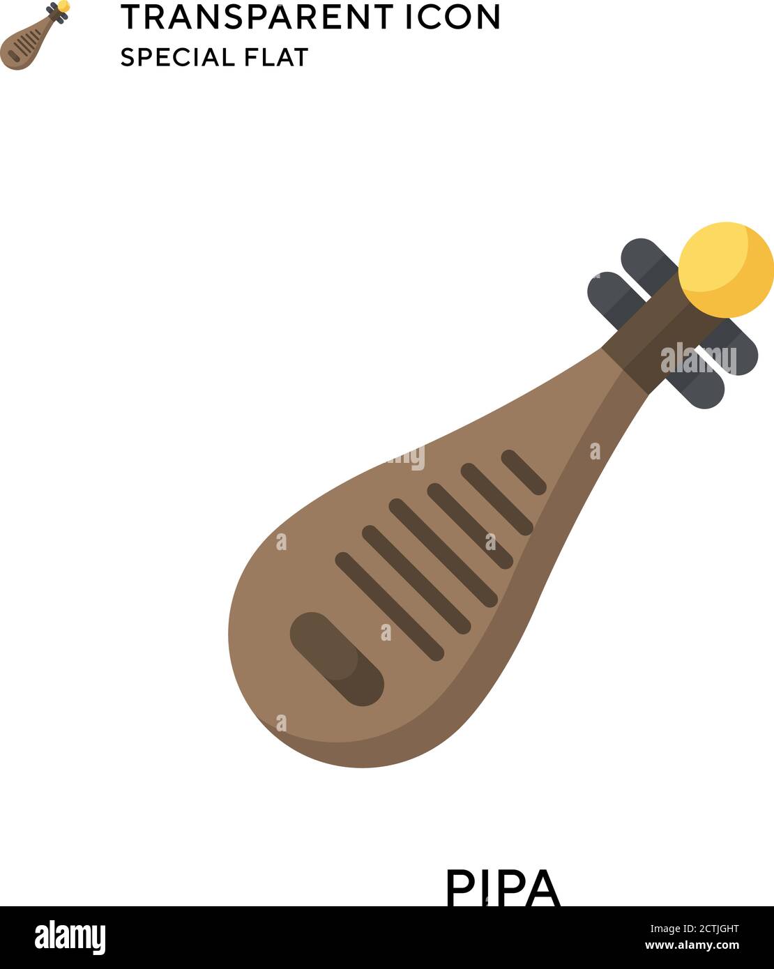 Playing pipa Stock Vector Images - Alamy