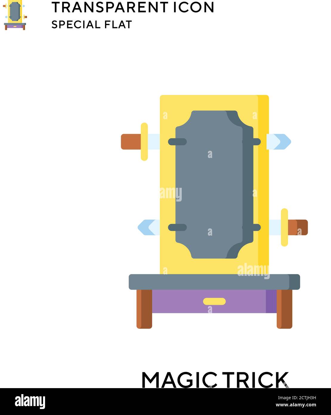 Magician performance card deck Stock Vector Images - Alamy