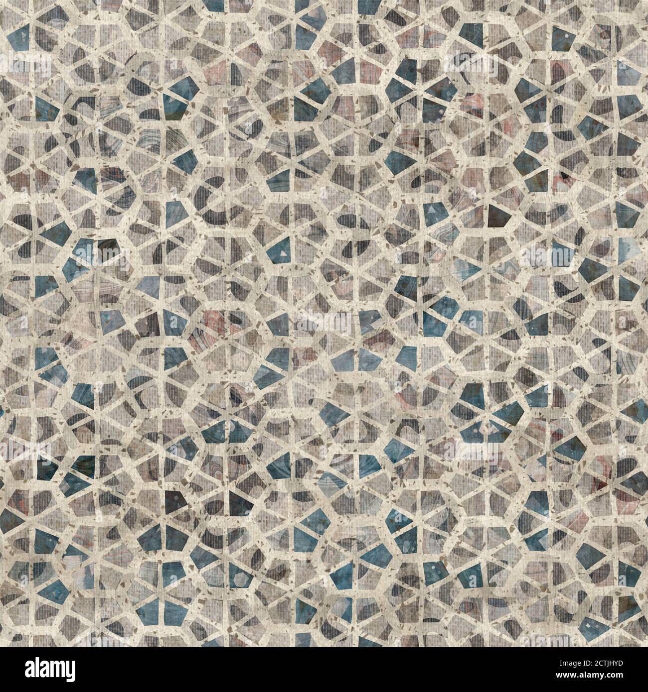 Chic formal grungy geo texture seamless pattern Stock Photo - Alamy