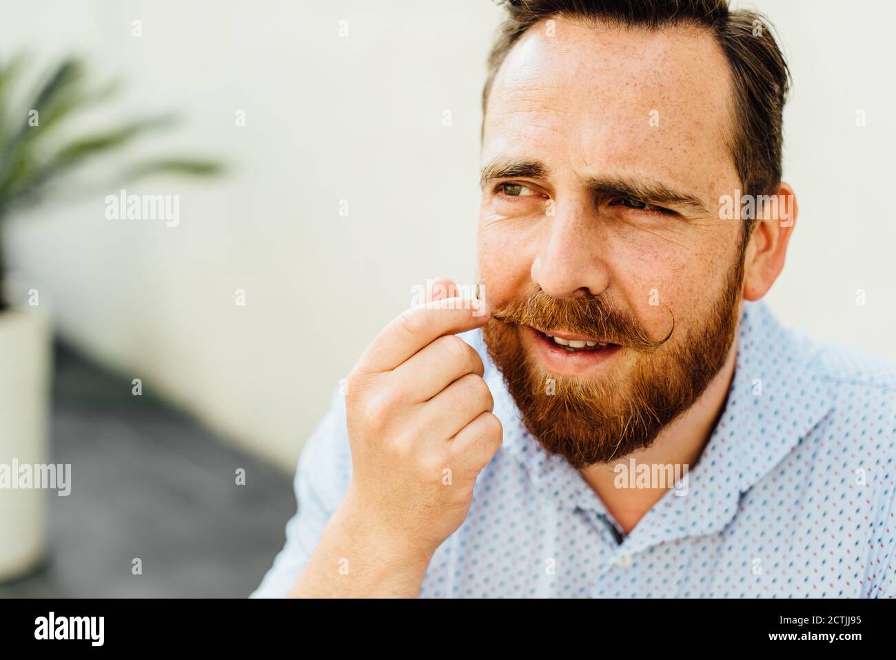 Forehead moustache hi-res stock photography and images - Alamy