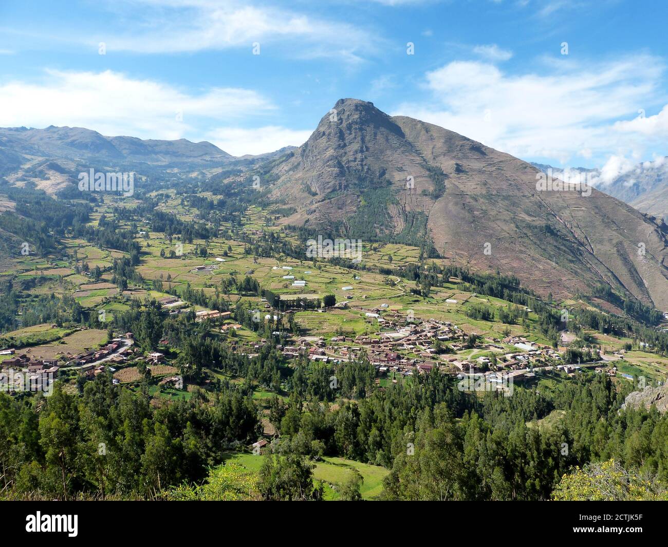 Amazing Sacred Valley of the Incas in Peru. El Valle Sagrado. Beautiful ...