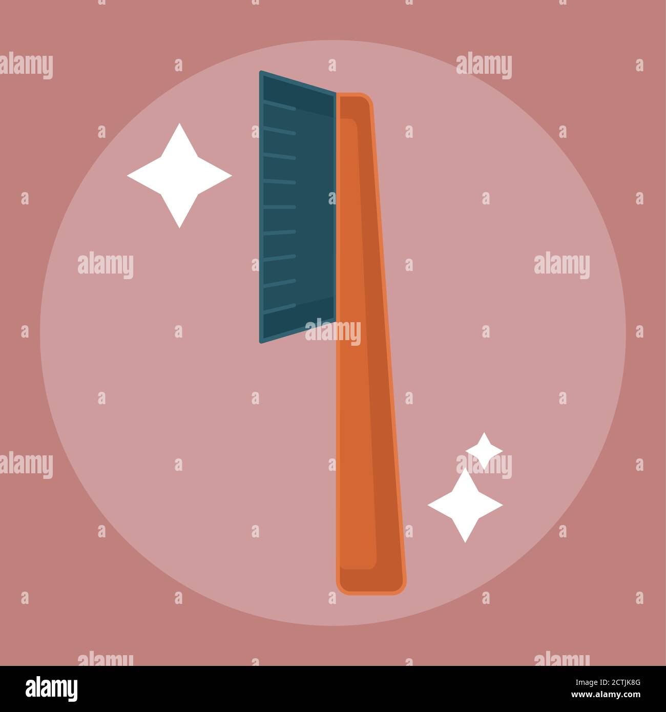 Isolated cleaning brush icon. Cleaning products icon - Vector Stock ...