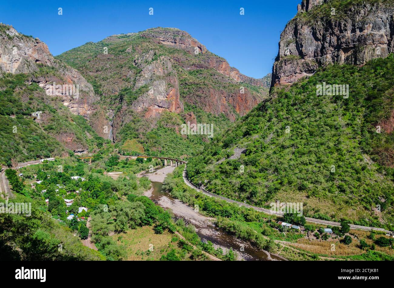 Railroad in central mexico hi-res stock photography and images - Alamy