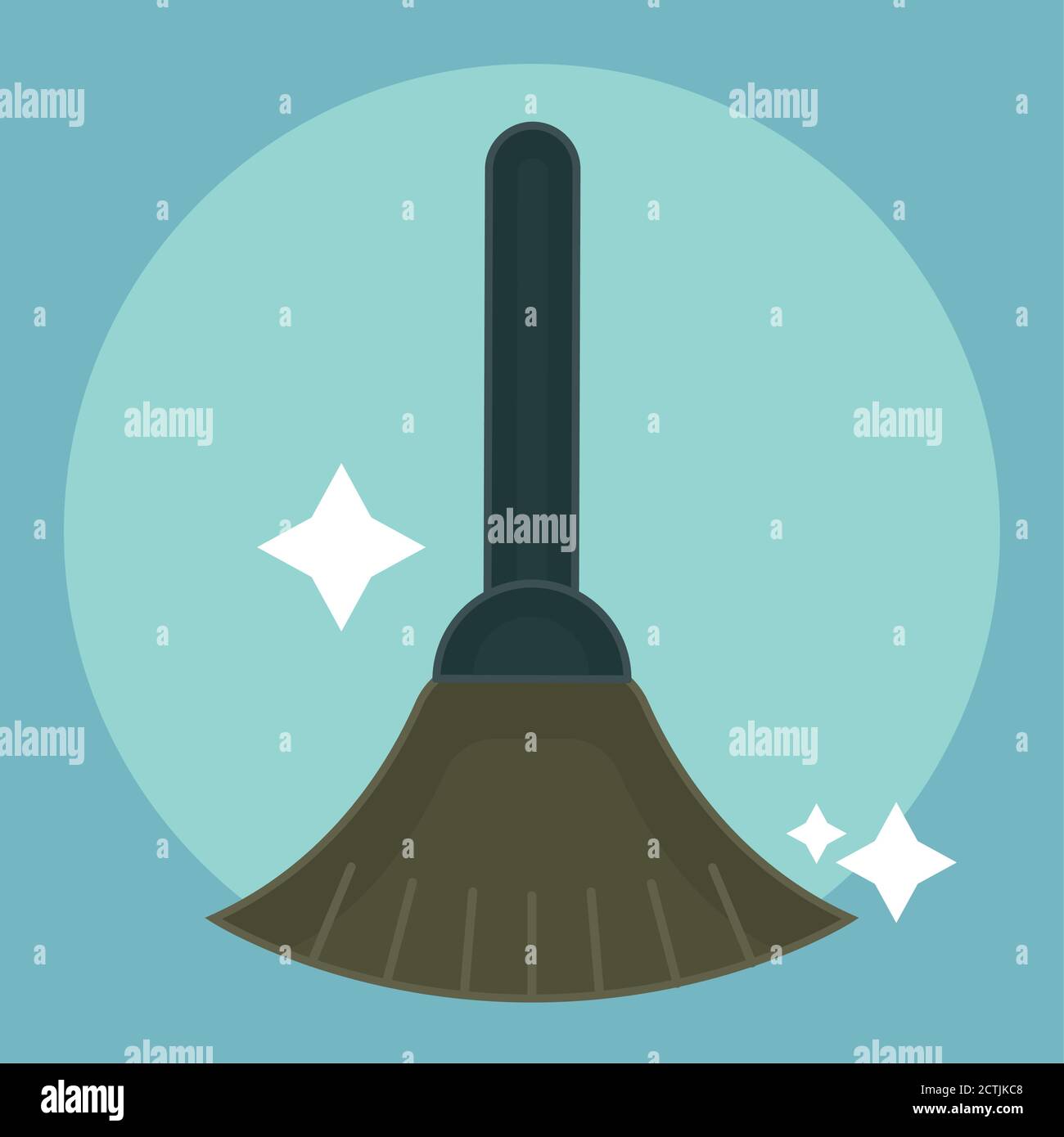 Isolated duster icon. Cleaning products icon - Vector Stock Vector ...