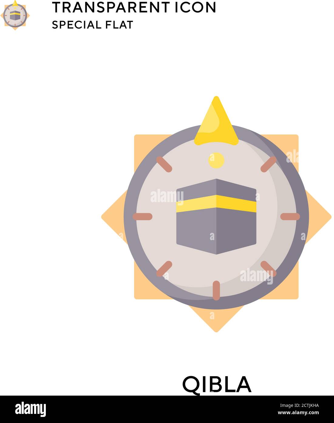 Qibla icon hi-res stock photography and images - Alamy