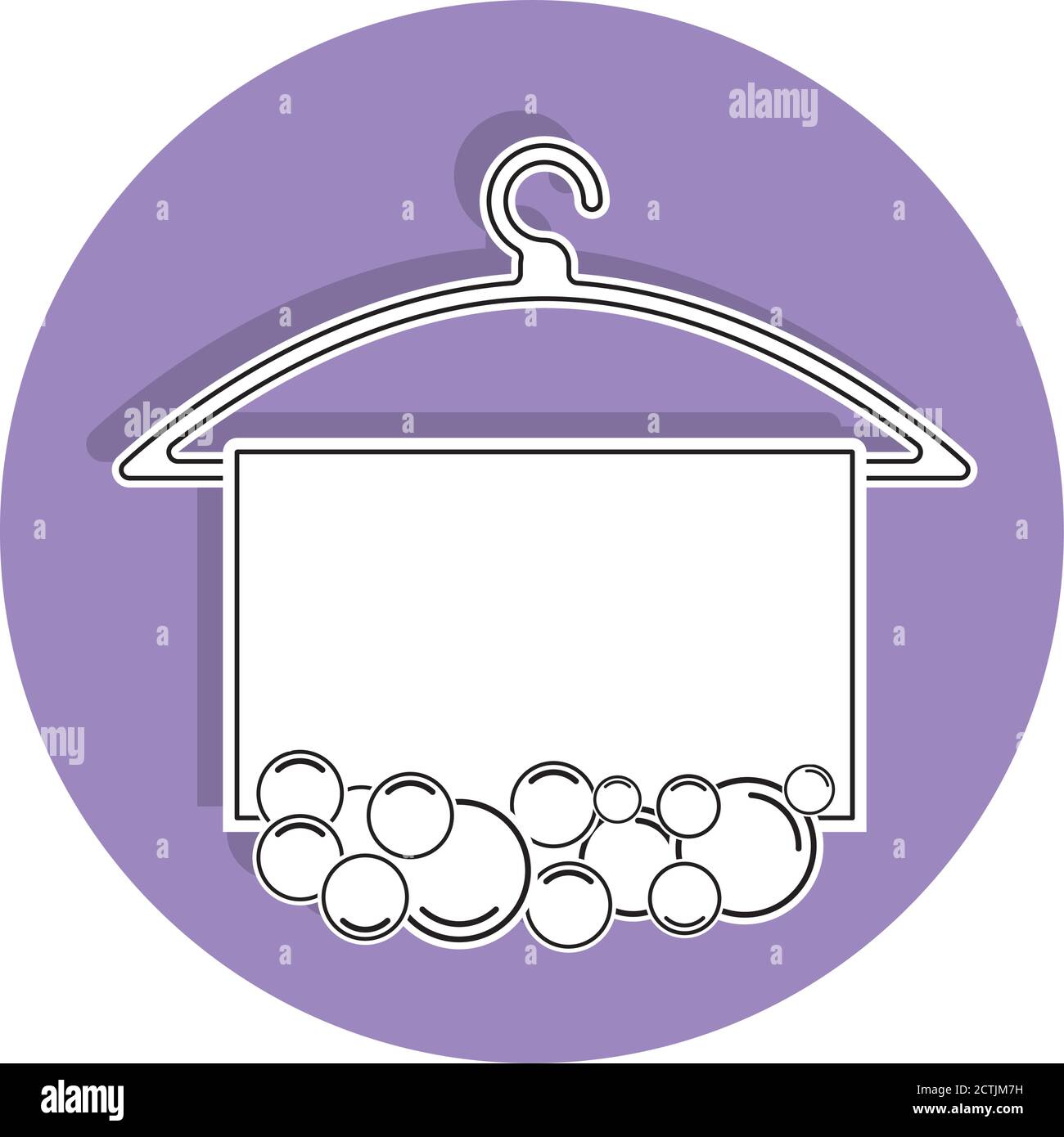 Isolated cleaning cloth icon in a clothespin. Cleaning products icon ...