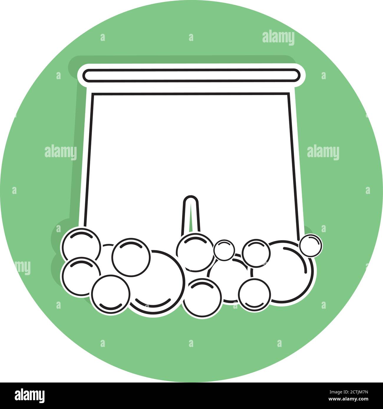 Isolated cleaning cloth icon. Cleaning products icon - Vector Stock ...