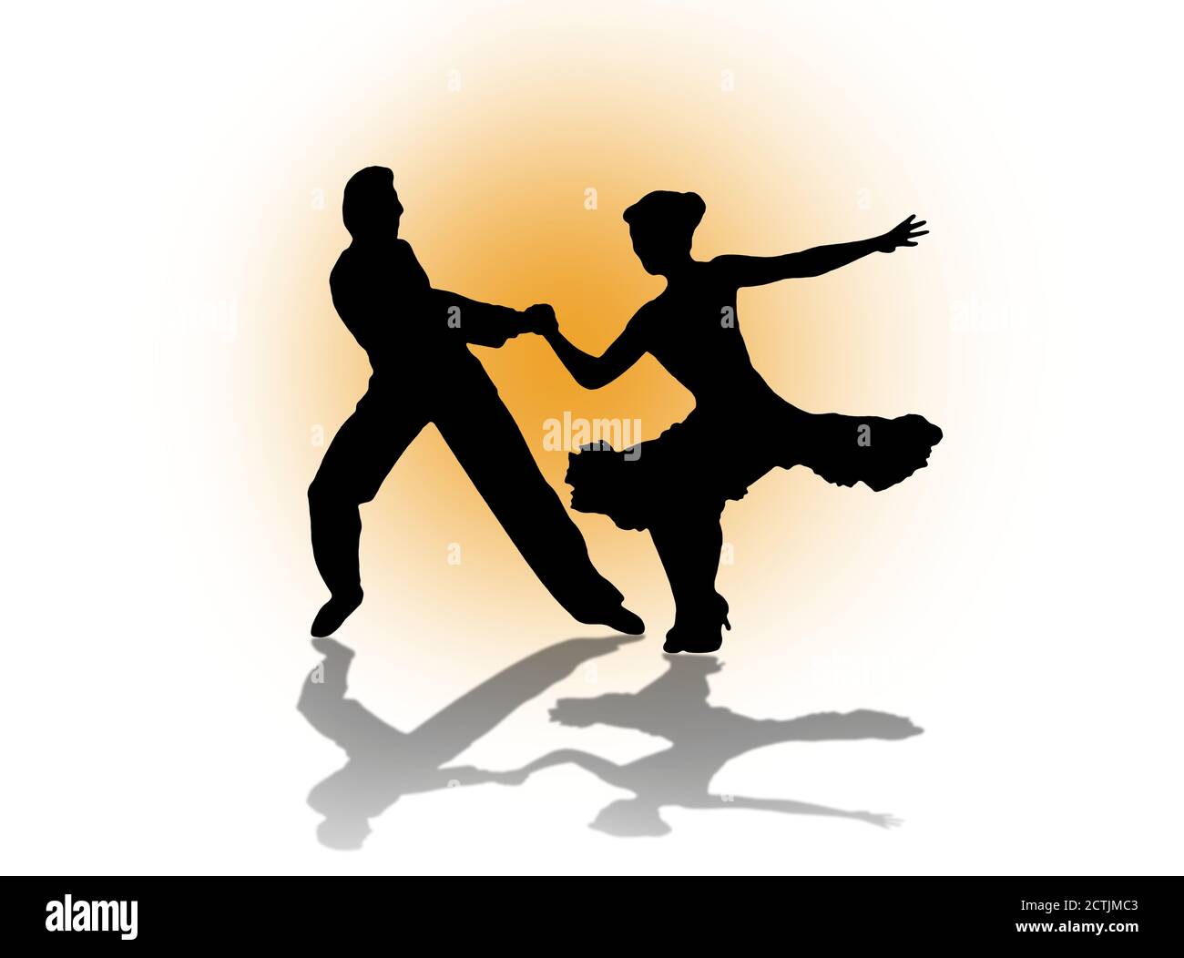 Latin , Salsa Dance couple Stock Photo - Alamy