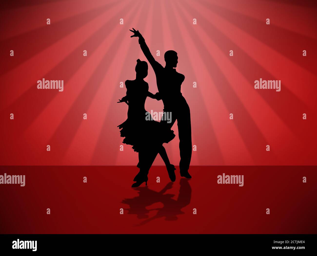Latin , Salsa Dance couple Stock Photo - Alamy