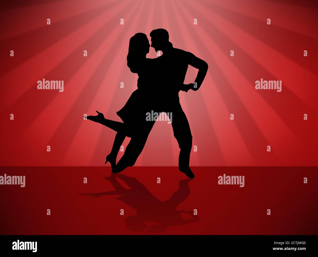 Latin , Salsa Dance couple Stock Photo - Alamy