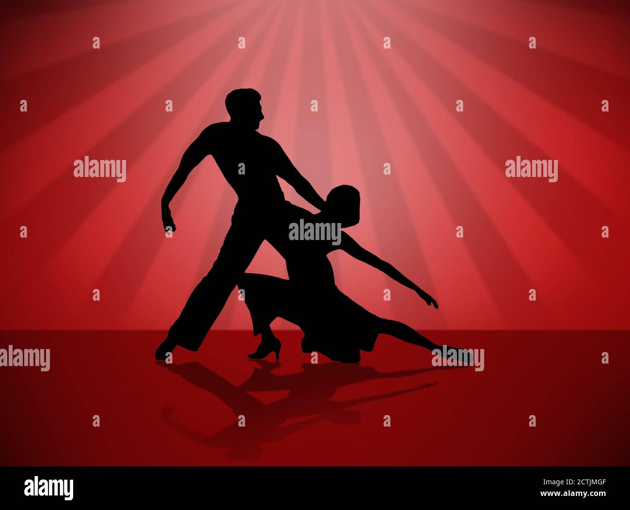 Latin , Salsa Dance couple Stock Photo - Alamy