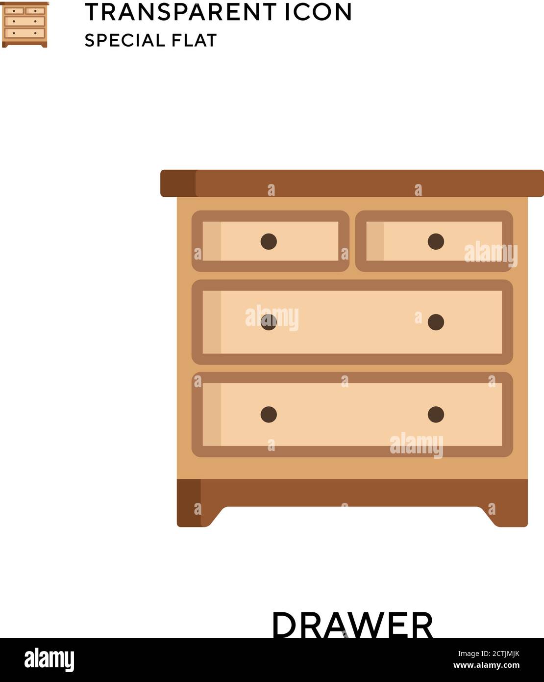 Kitchen drawers open Stock Vector Images - Alamy