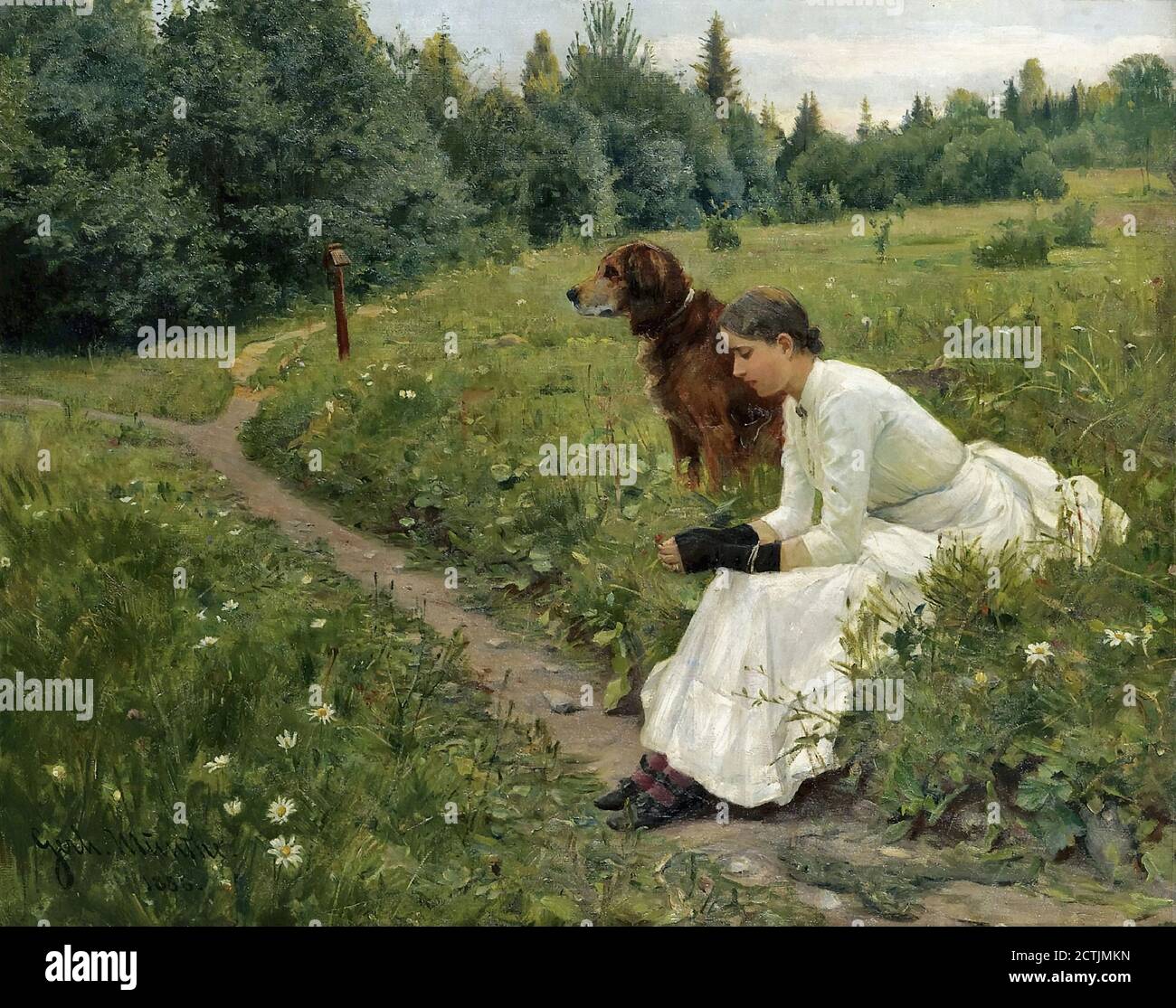Gerhard munthe painting hi-res stock photography and images - Alamy