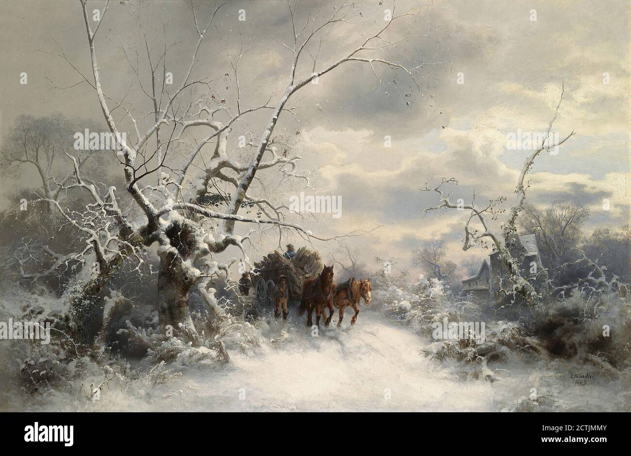 Ludwig munthe painting hi-res stock photography and images - Alamy