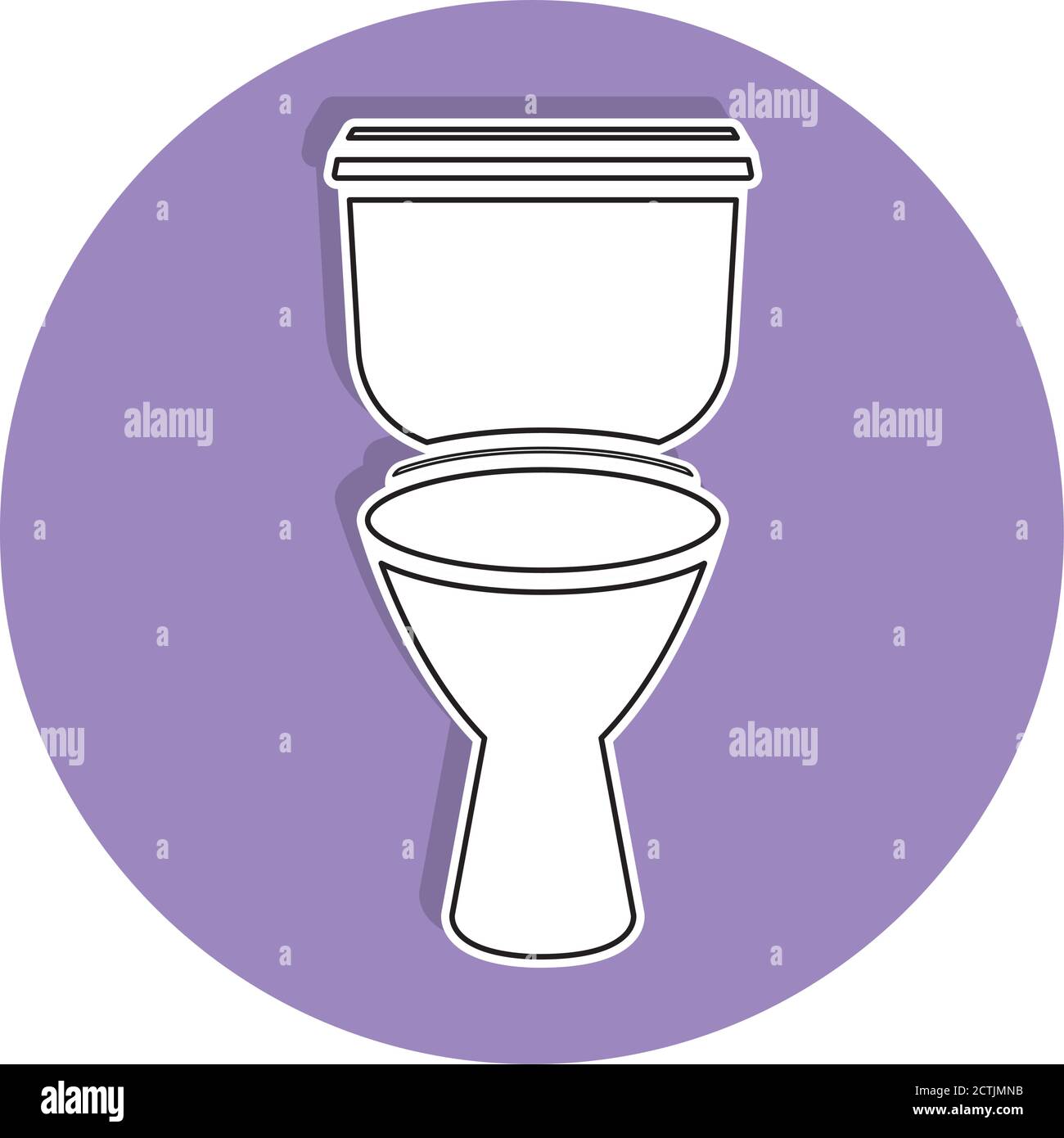 Woman image toilet image Stock Vector Images - Alamy