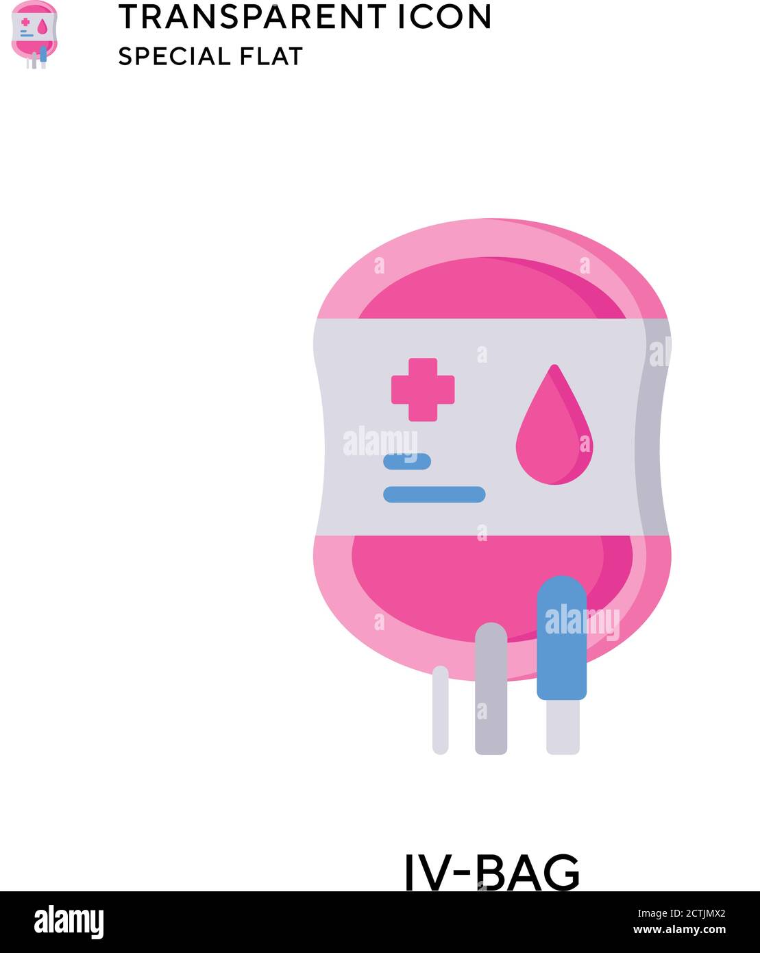 Intravenous infusion tubing Stock Vector Images - Alamy