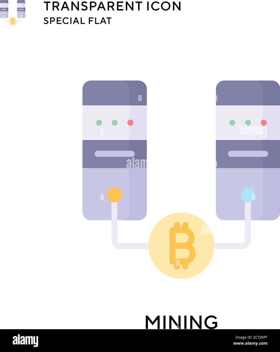 Excavator huge not hitachi Stock Vector Images - Alamy