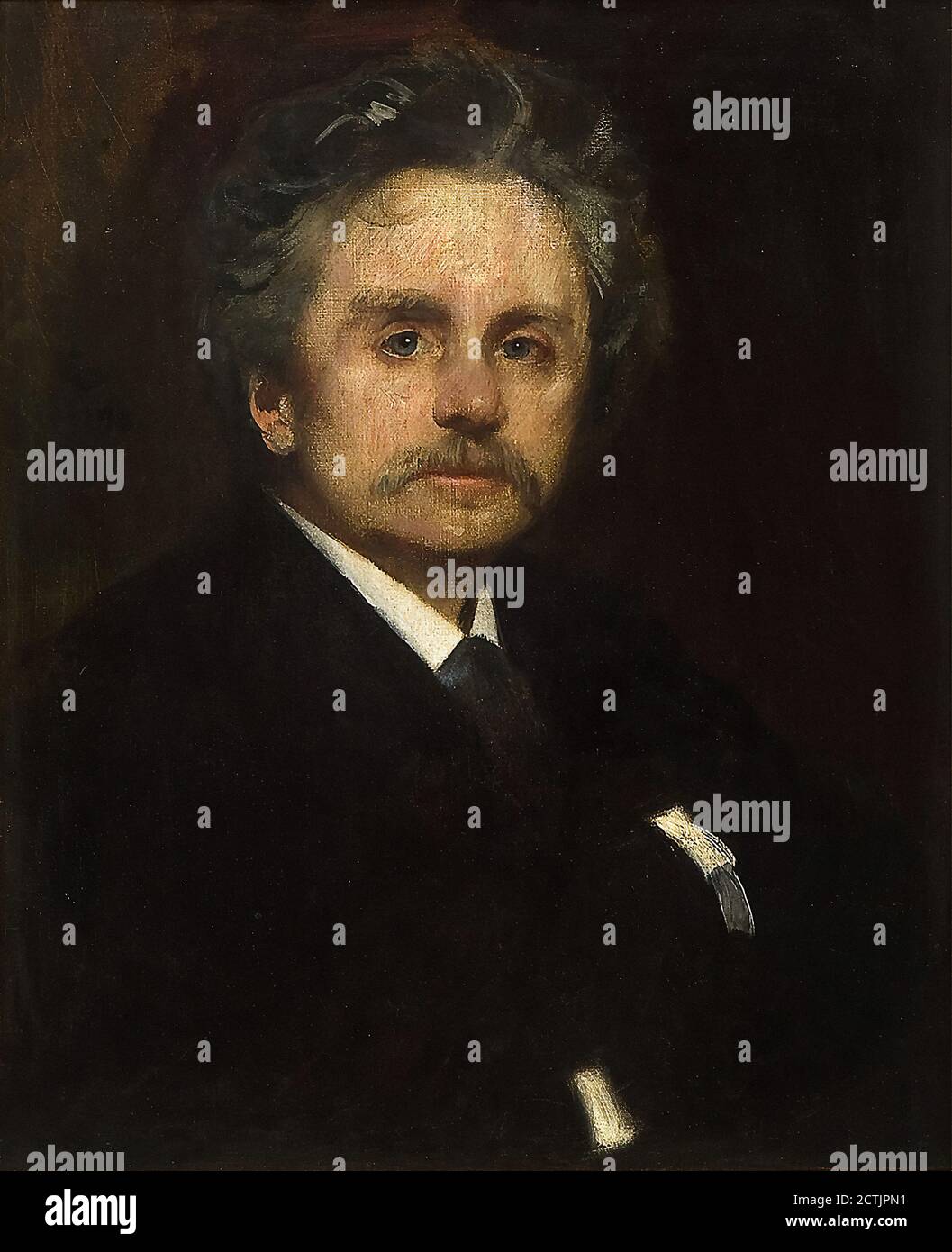Portrait of edvard grieg hi-res stock photography and images - Alamy