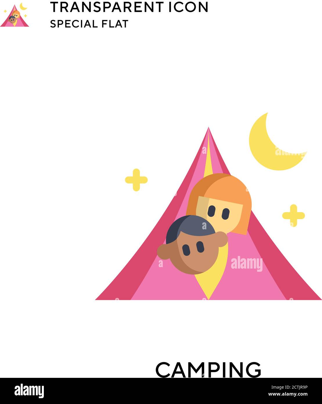 Grave detailed circular flat vector icon. Vector isolated concept metaphor illustrations Stock ...