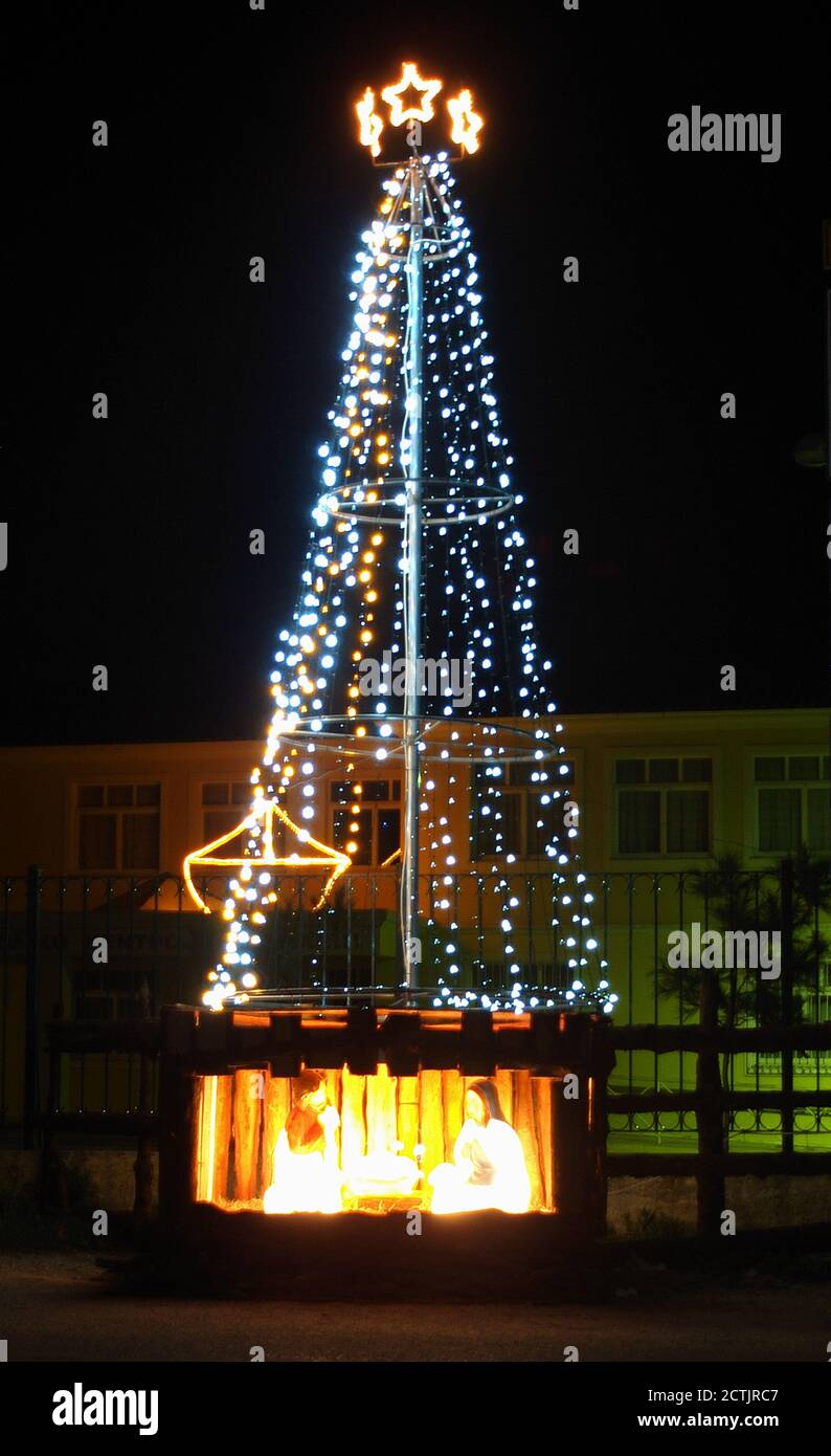 Tacky Christmas Tree Decorations High Resolution Stock Photography and ...