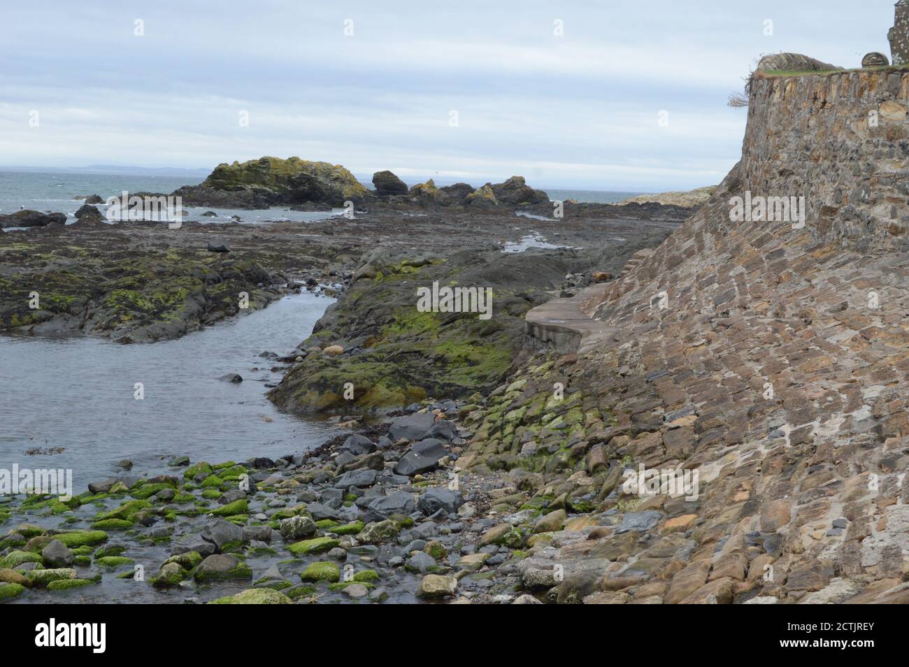 The Auld Kirk of St Monans started by King David in the 14th century ...