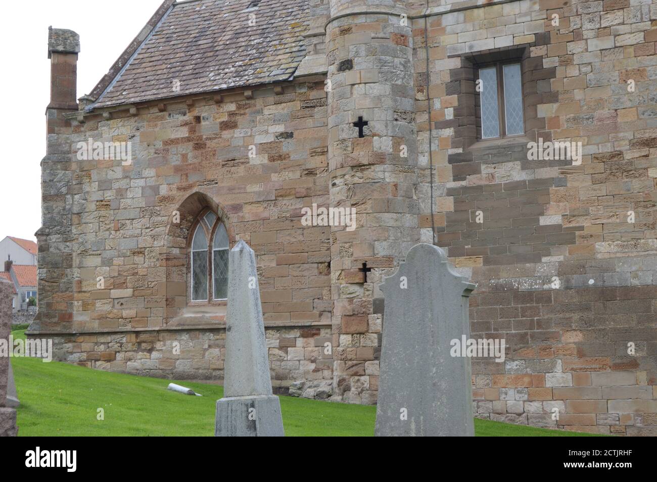 The Auld Kirk of St Monans started by King David in the 14th century ...