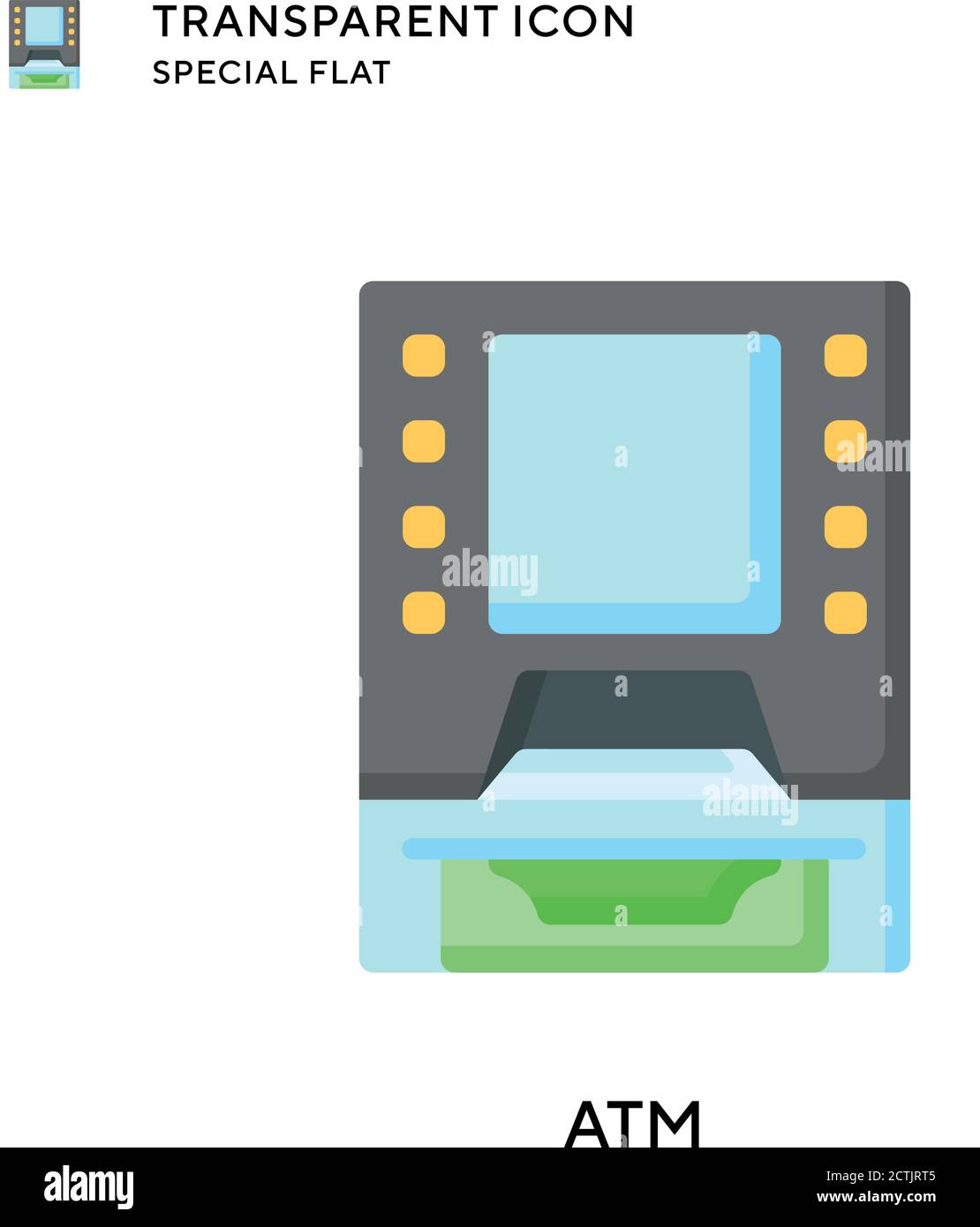 Field detailed circular flat vector icon. Vector isolated concept ...