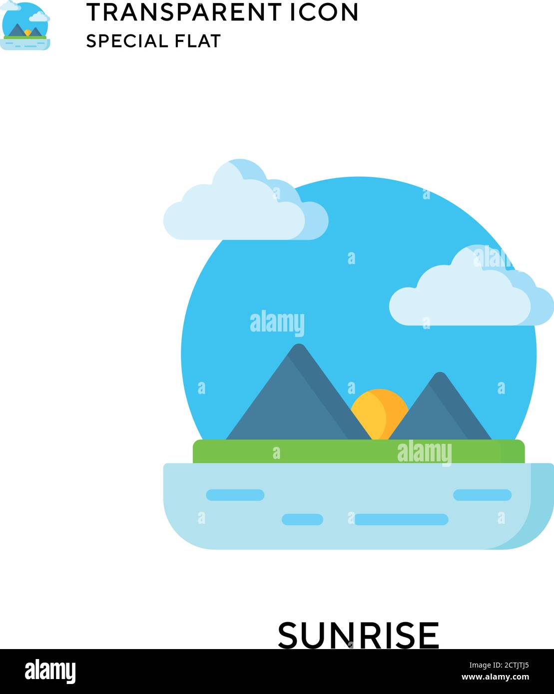 Ceiling detailed circular flat vector icon. Vector isolated concept ...
