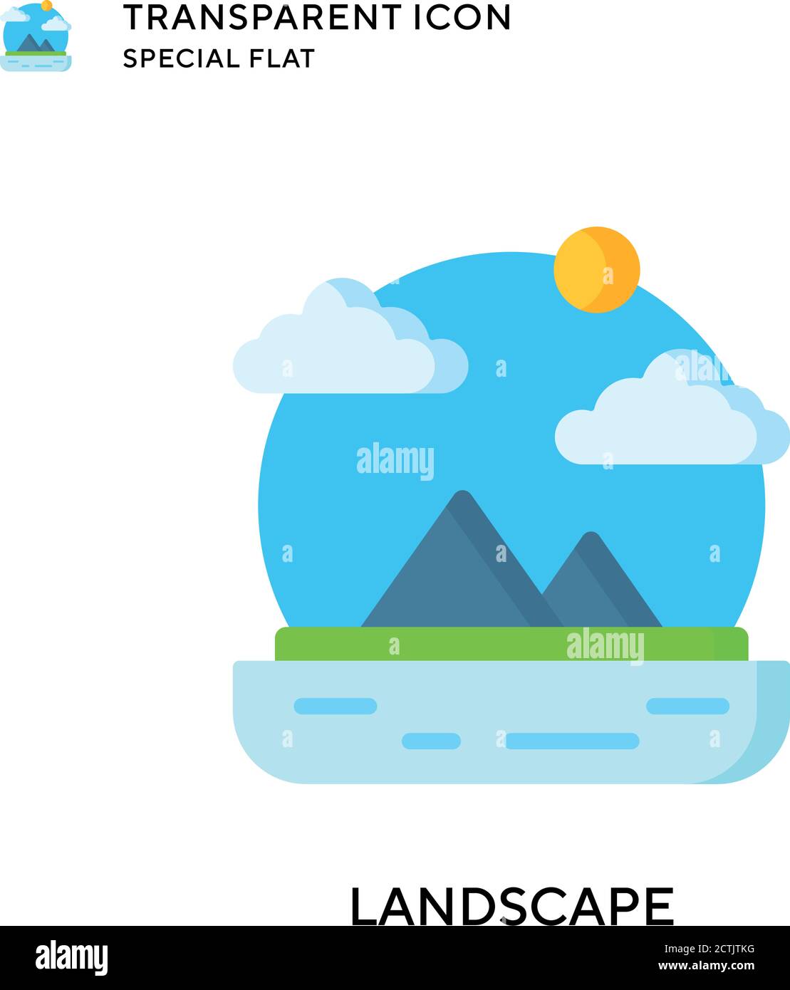 Arab detailed circular flat vector icon. Vector isolated concept ...